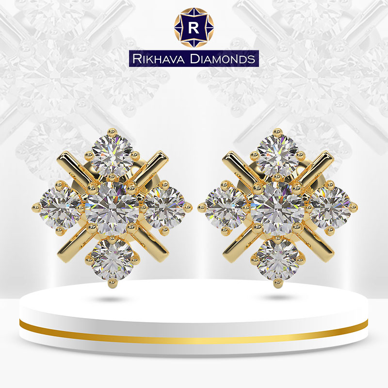 Diamond Stud Manufacturers India - Diamond Stud Suppliers